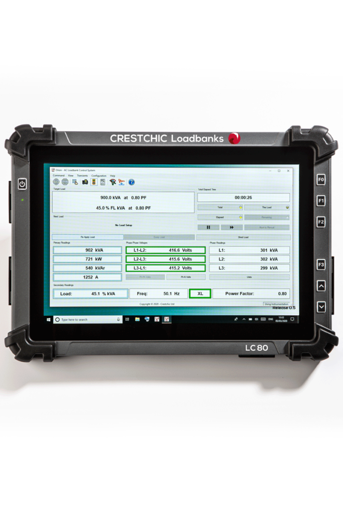 DC load banks available from Crestchic for sale or rental