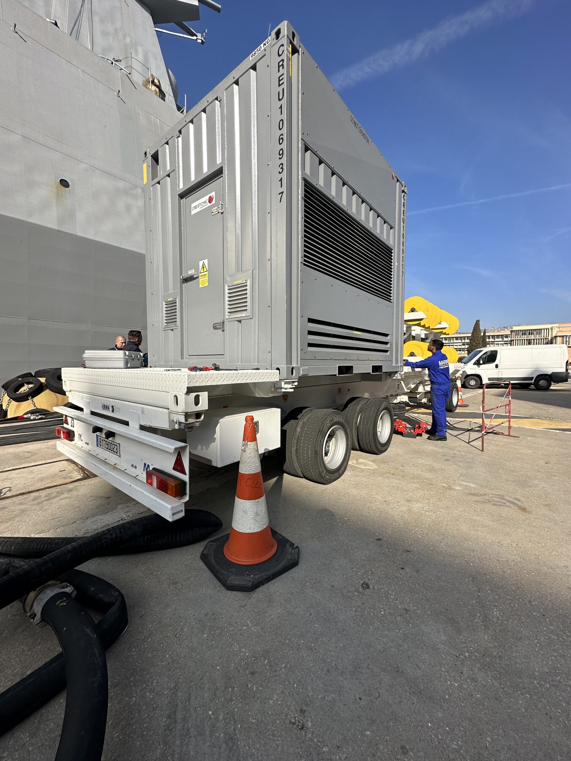 Naval Applications: ELITE NAVAL FORCE RECEIVES LOADBANK