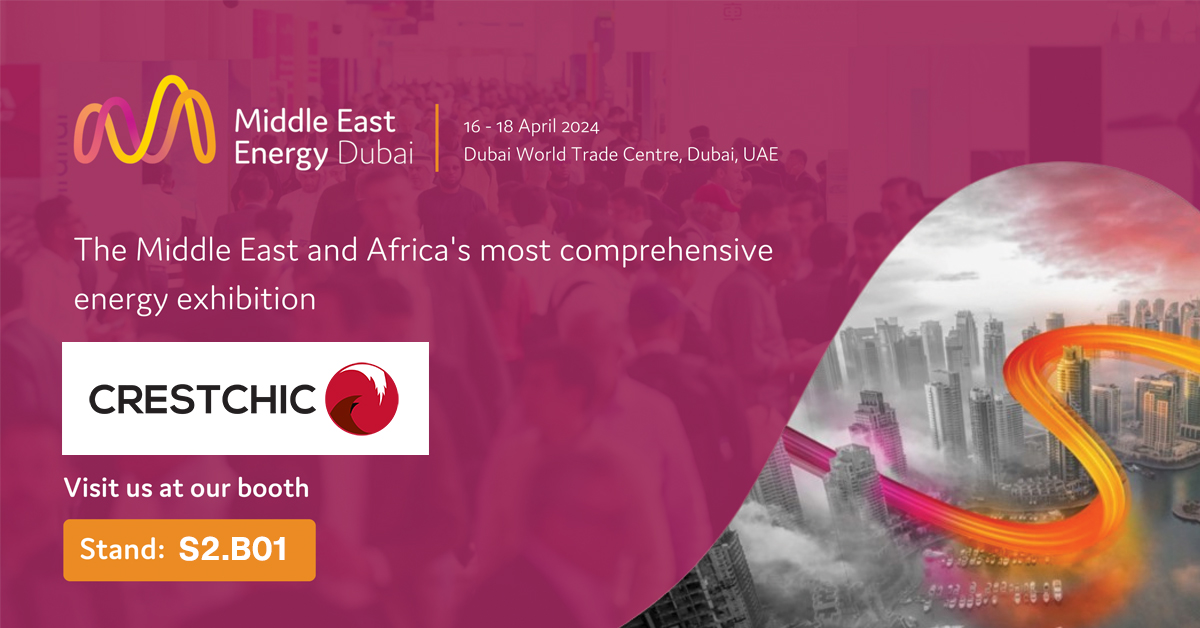 Crestchic showcase load banks at Middle East Energy Event