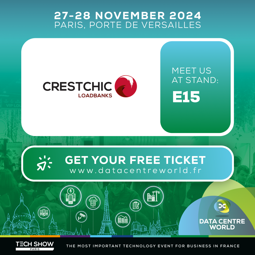 New 200kW Load Bank at Data Centre World Paris 2024